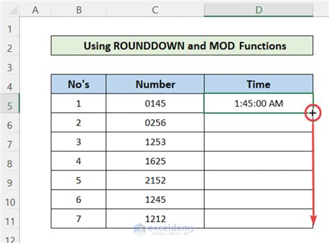 How To Convert 4 Digit Number To Time In Excel 3 Methods