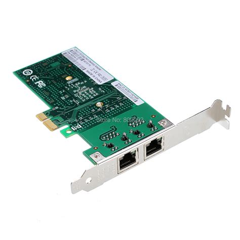 Rj45 Dual Port 82575 T1 Pci Express Gigabit Ethernet Network Card 10
