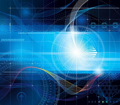 빛나는 추상 배경 세트 Eps Uidownload