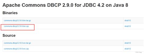 使用数据库连接池dbcp（学会并使用数据库day10）dbcp连接池jar包 Csdn博客