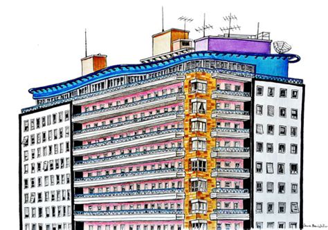 Prints Em Fine Art Edificio Planalto A3