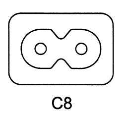 IEC Cord Plug And Socket Designations Power Cord Styles With Specifications And Sketches