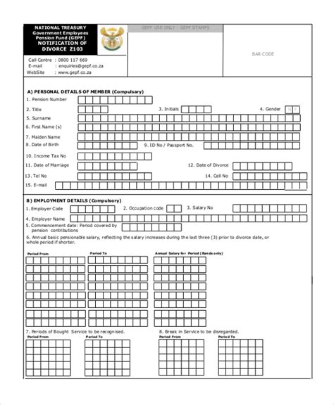 FREE 20 Divorce Form Samples PDF MS Word Google Docs