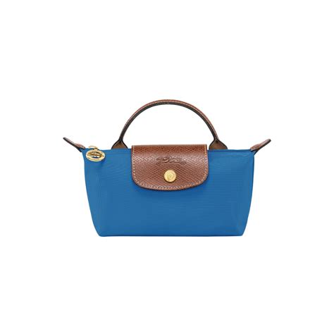 롱샴 르 플리아쥬 오리지널 핸들 파우치 블랙 Longchamp Kream