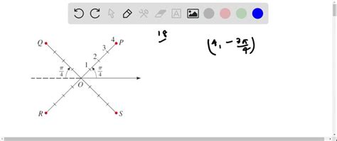 SOLVED Determine Which Point In The Figure P Q R Or S Has The Given Polar Coordinates
