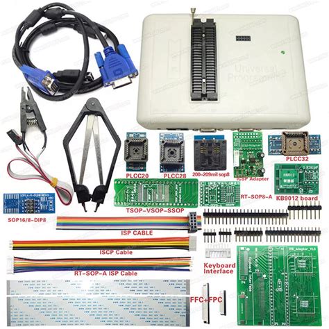 Rt809h Emmc Nand Flash Programmer With 51 Adapters Plus 57 Off