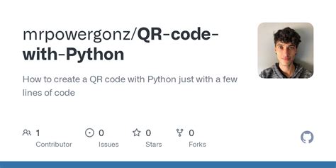 GitHub Mrpowergonz QR Code With Python How To Create A QR Code With