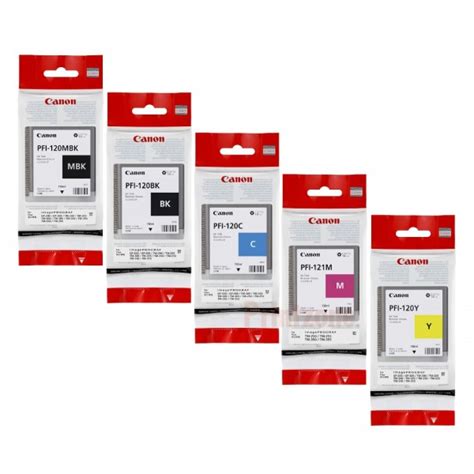 Genuine Canon PFI-120 PFI-121 Ink Value Pack | Printzone®