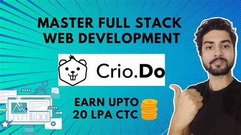 Master Full Stack Development With Crio Earn Upto 20lpa Youtube