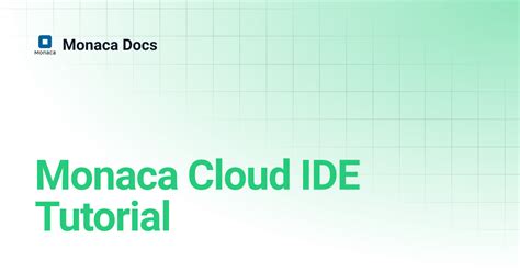Monaca Cloud Ide Tutorial Monaca Docs