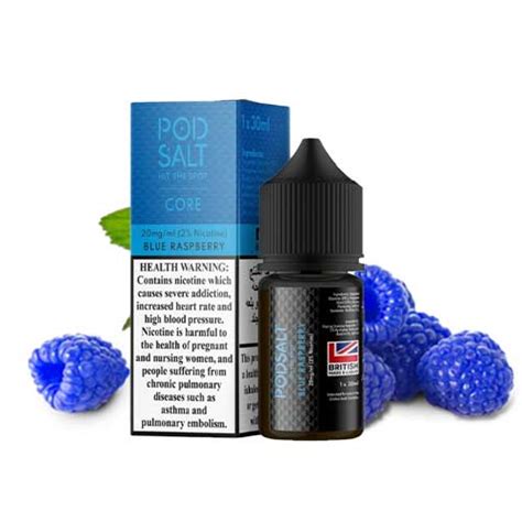 Pod Salt Blue Raspberry Salt 20mg Blue Raspberry Saltnic Riyadh Vape