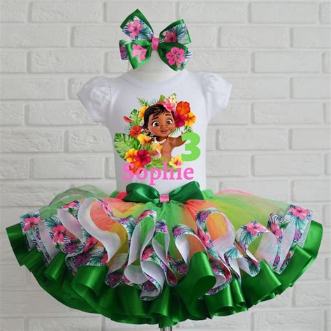 Moana Birthday Outfit Etsy