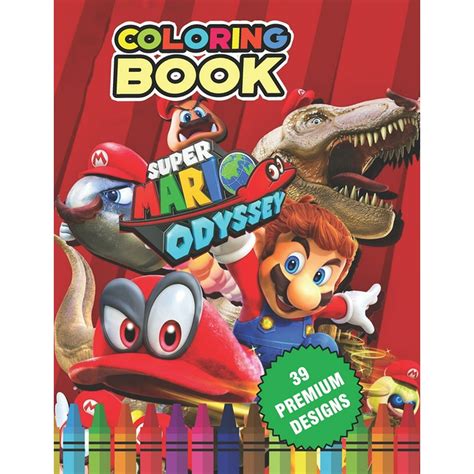 Mario Bro Coloring Book Page