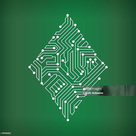 Circuit Board Background Vector