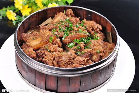 粉蒸肉摄影图 传统美食 餐饮美食 摄影图库 昵图网