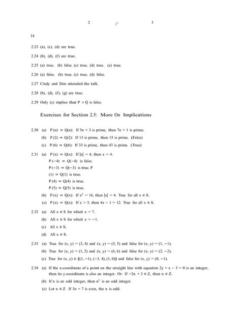 Solutions Manual For Mathematical Proofs A Transition To Advanced