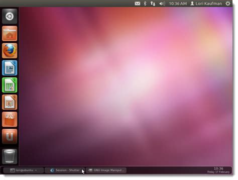 How To Add A Taskbar To The Desktop In Ubuntu 11 10