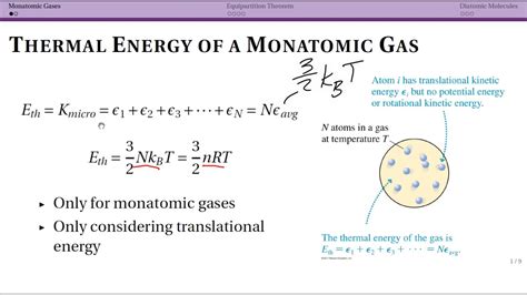 Thermal Kinetic Energy Equation