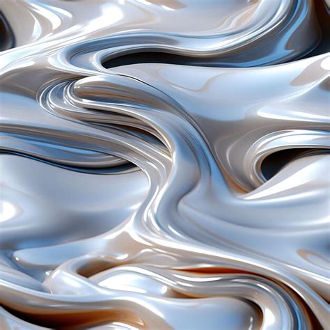 Premium Photo Abstract Liquid Silver Metal Texture Background Pattern