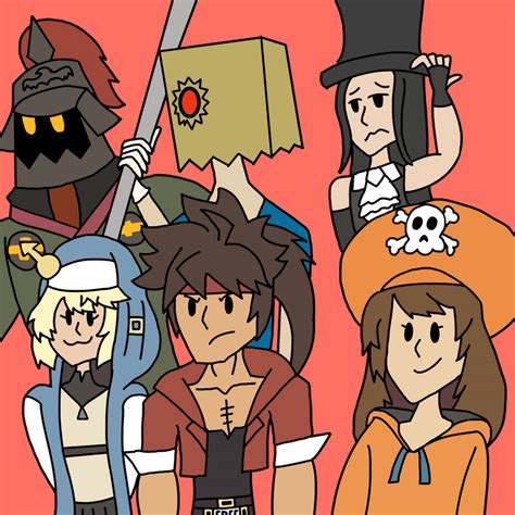 Guilty Gear Chibis By Mlp Vs Capcom On Deviantart