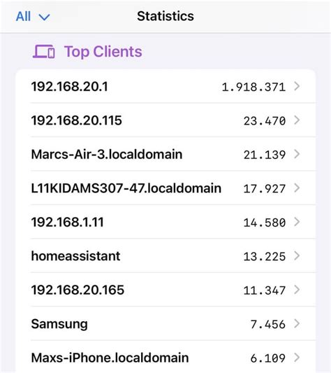 Now Using Unbound And Conditional Forwarding Now Seeing High Query