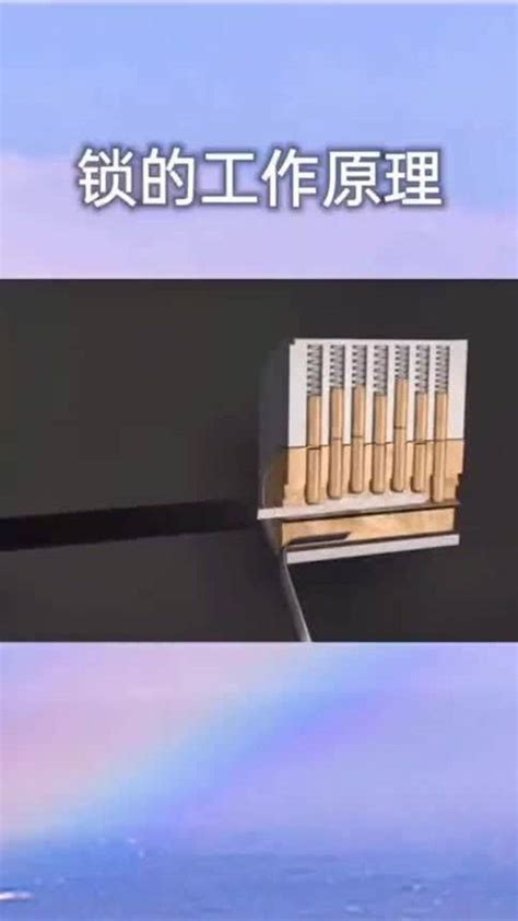 锁的工作原理钥匙插进锁全过程演示 高清 P在线观看平台 腾讯视频