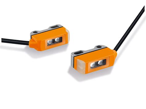 Red Light Sensors In Miniature Design Ifm