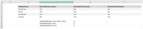 Microsoft Excel Why Countifs Combining Criterion Gives A Different Result Than Expected