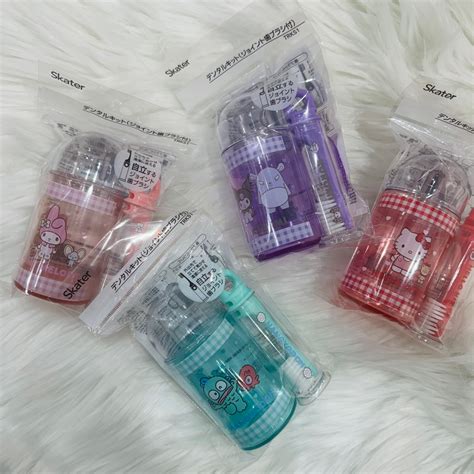 산리오 캐릭터 쿠로미 마이멜로디 헬로키티 한교동 칫솔 And 케이스 에이블리