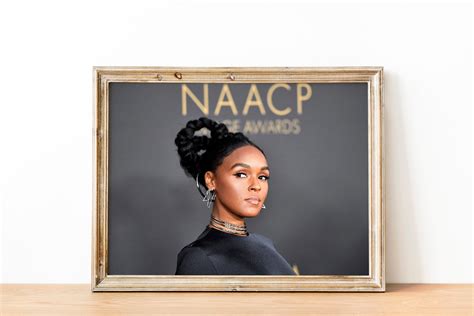 Poster Janelle Mon E Poster American Singer And Actress Foto Stars And Celebrities Printable