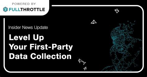 Fullthrottleai On Linkedin Level Up Your First Party Data Collection