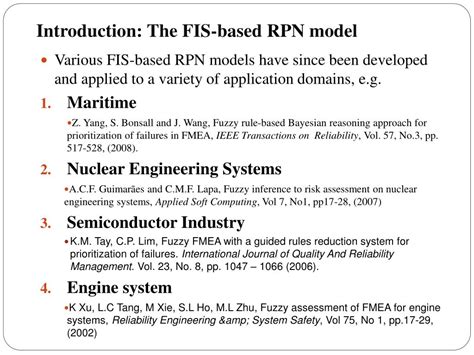 Ppt A Single Input Rule Modules Connected Fuzzy Fmea Methodology For Edible Bird Nest