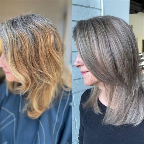 30 Coolest Ideas On Gray Blending For Dark Hair Artofit