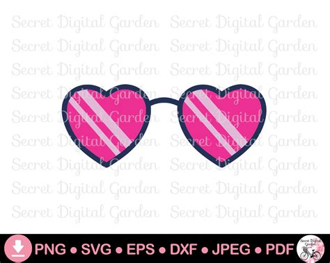 Clipart Heart Sunglasses