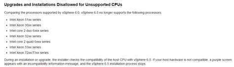 Vmware Vsphere Hypervisor Esxi 65a On A Hphpe Dl380 G5 It Works