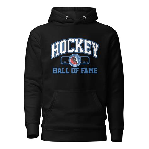 Hockey Hall Of Fame Essential Pullover Hoodie Bold Design