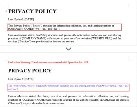 C Edit Word Documents