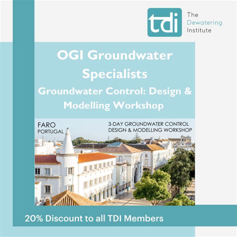 The Dewatering Institute On Linkedin Dewateringinst Dewatering Groundwater Construction