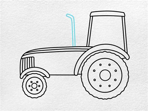 How To Draw A John Deere Tractor Helloartsy