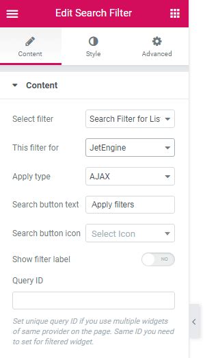 How To Use Filters With Listing Grid — Jetsmartfilters