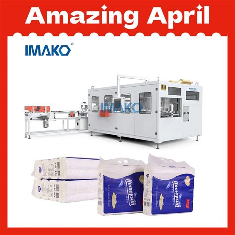 Automatic Rouldflat Paper Bundle Packing Machinery Toilet Paper Making
