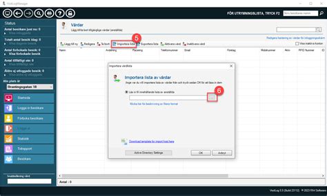 Import Hosts Via Excel Supportvisitlog