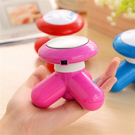 Mini Massageador Portátil Mimo Pilhas Usb Vibrador Corporal R 989