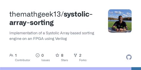 Github Themathgeek13systolic Array Sorting Implementation Of A Systolic Array Based Sorting