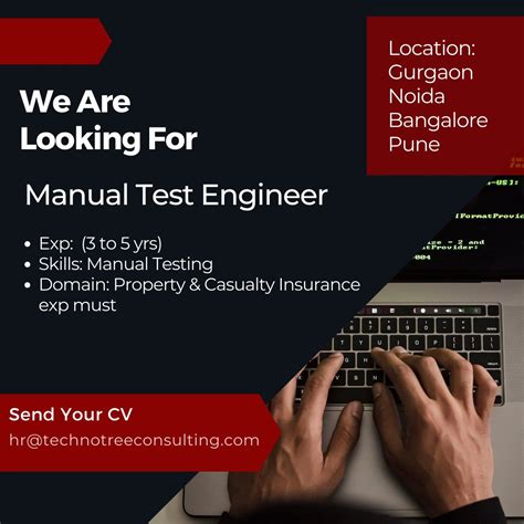 Technotree Consulting Llp On Linkedin Manualtester Manualtesting Pandcinsurance