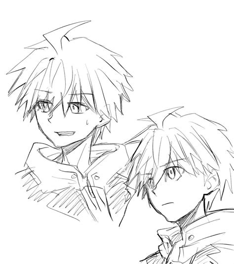 Naegi Makoto Danganronpa And 1 More Drawn By Karenkarenendo Danbooru