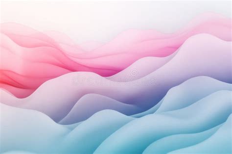 Abstract Wavy Pattern With Pink Purple And Blue Hues Stock Illustration Illustration Of