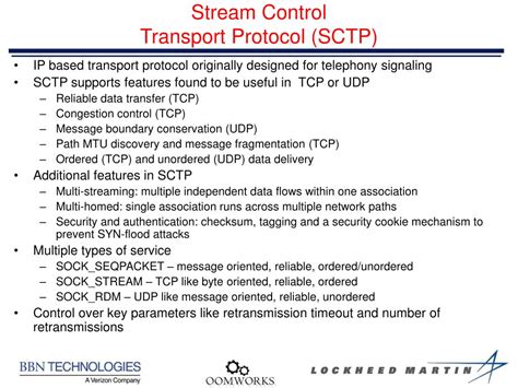 Ppt Using Sctp To Improve Qos And Network Fault Tolerance Of Dre