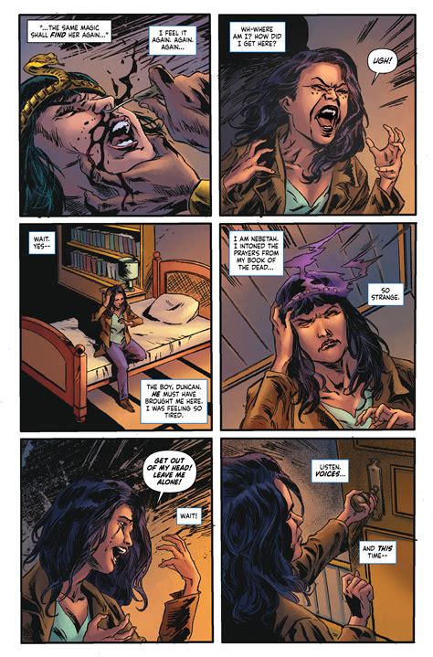 Read Online The Mummy Comic Issue 3