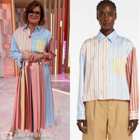 Julia May 2024 Julias Striped Multicolor Shirt Shop Your Tv